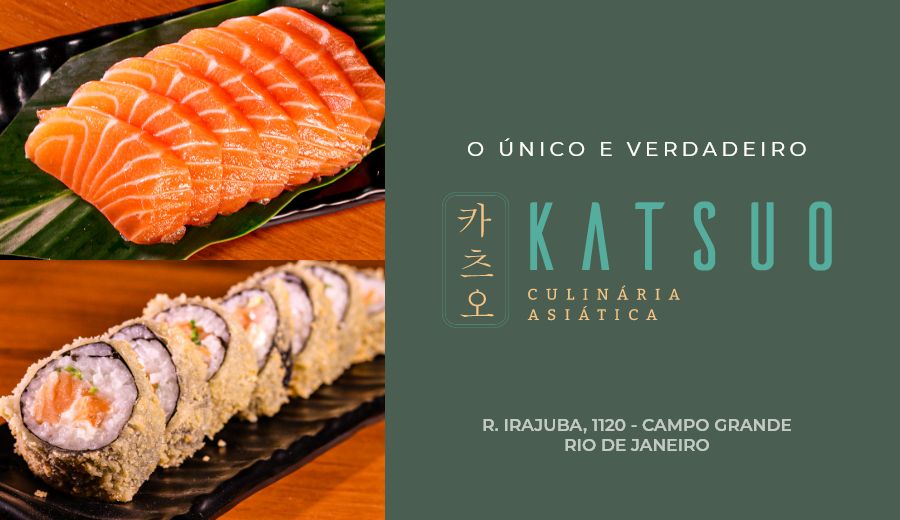 Katsuo Culinária Asiática - Cardápio